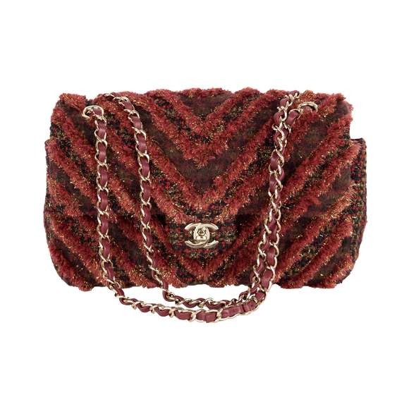CHANEL | Bags | Chanel Chanel Red Tweed Flap Bag | Poshmark